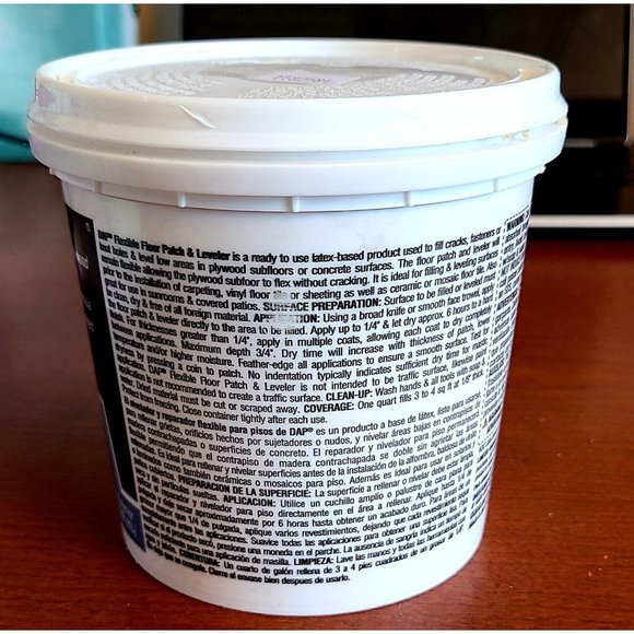 Other | Dap Bondex Flexible Floor Ready To Use Gray Patch And Leveler 1 ...